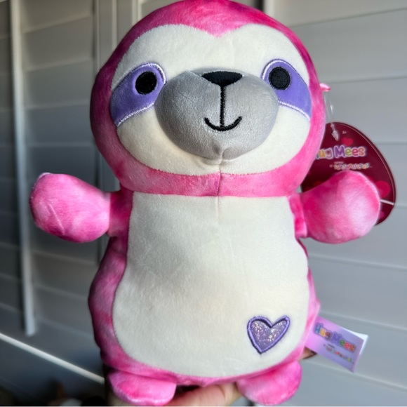 Squishmallows | Toys | Sadie The Sloth Hug Me Valentines Squishmallows ...